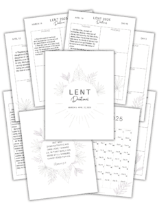 Holy Week Bible Reading Plan (FREE download!) - Liv By Grace