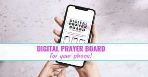 How to make a Digital Prayer Board for your phone (FREE tutorial ...