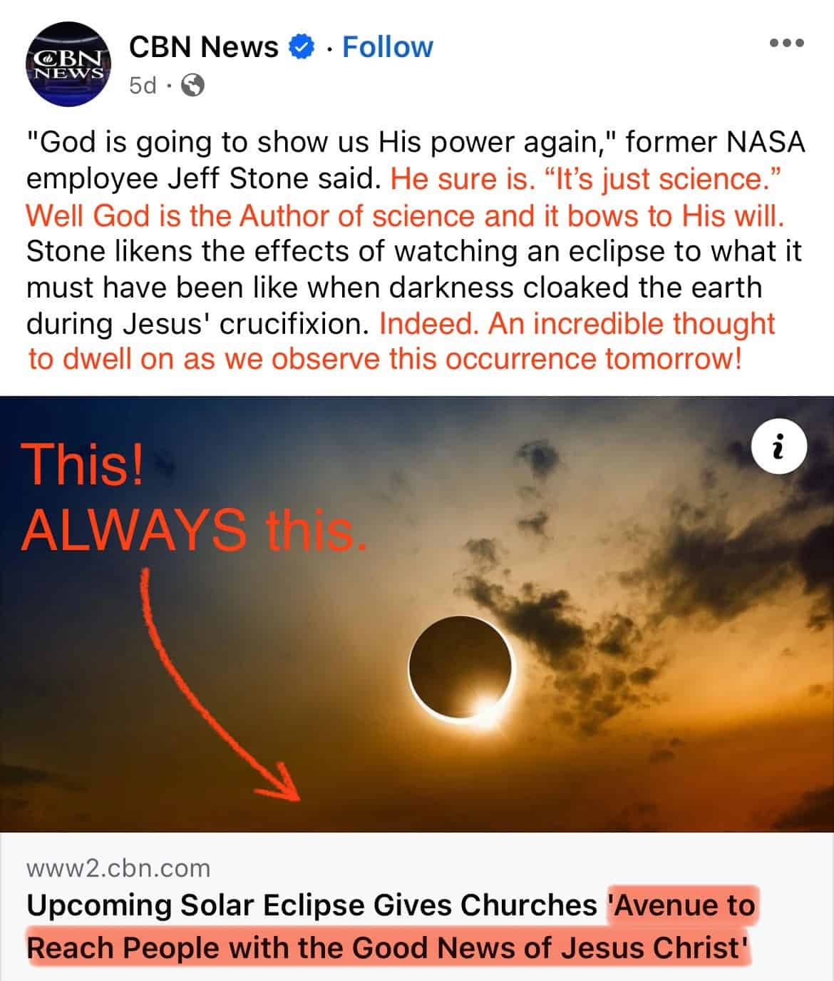Is the solar eclipse cause for concern among Christians? - Liv By Grace