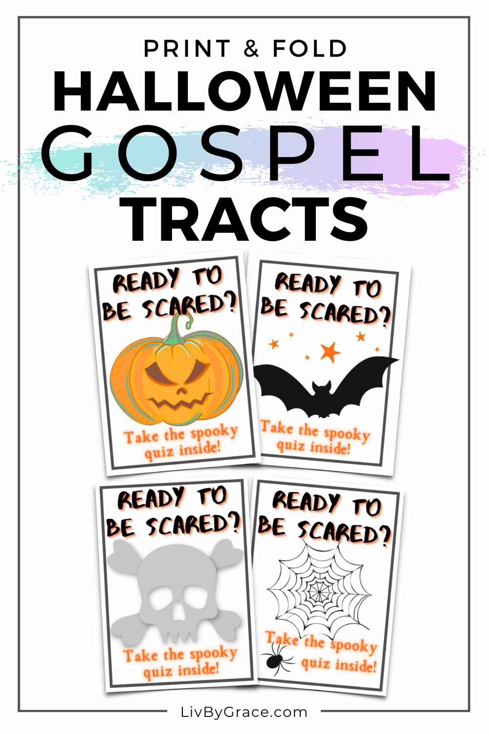 Free Halloween gospel tracts you can give out to trick-or-treaters ...