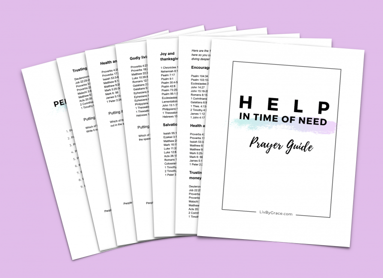 Help in Time of Need Prayer Guide